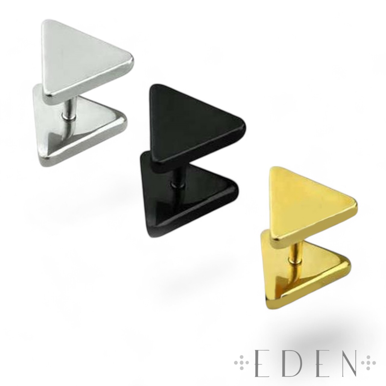 Triangle Fake Plugs | Eden